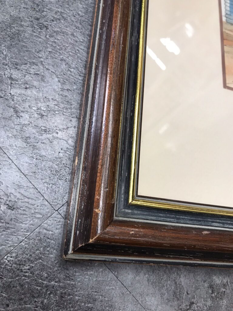 FRAMED TIM HALL BUSHELL'S WATERCOLOUR PAINTING - Happy Hockers